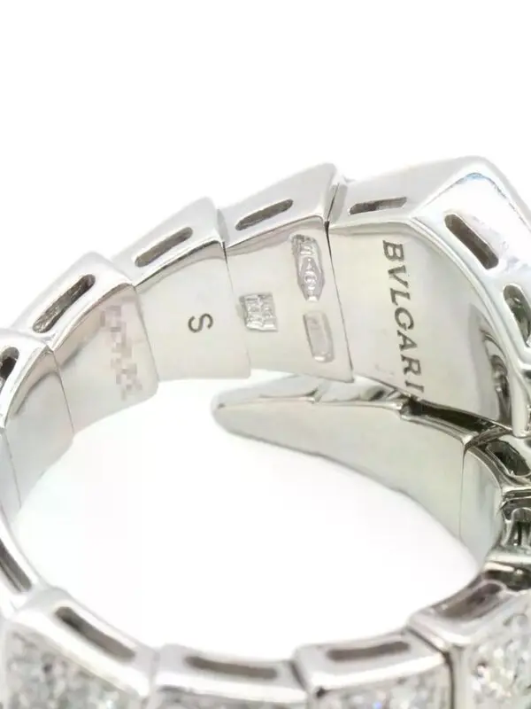 BVLGARI 2010s Serpenti Diamond Ring