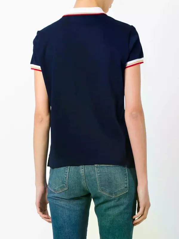 Dsquared2 Contrast-collar Polo Top