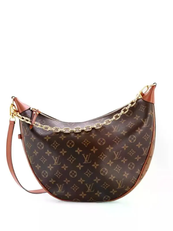LOUIS VUITTON Loop Reverse Monogram Canvas Hobo Bag