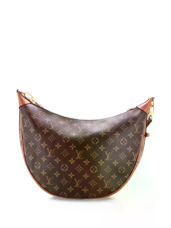 LOUIS VUITTON Loop Reverse Monogram Canvas Hobo Bag