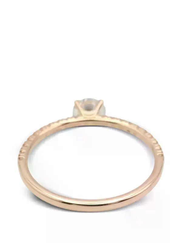 Cartier 18k Rose Gold Diamond Ring
