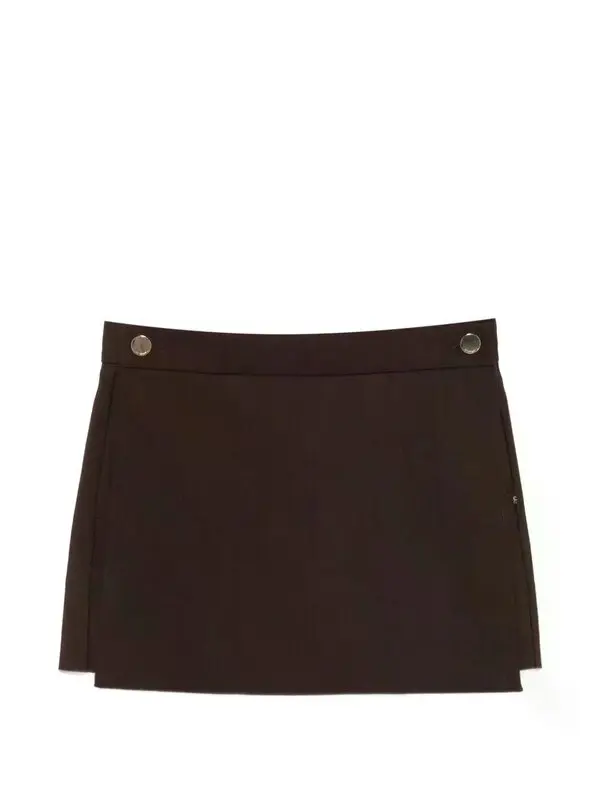 Sportmax Ottuso Tailored Skort - Brown