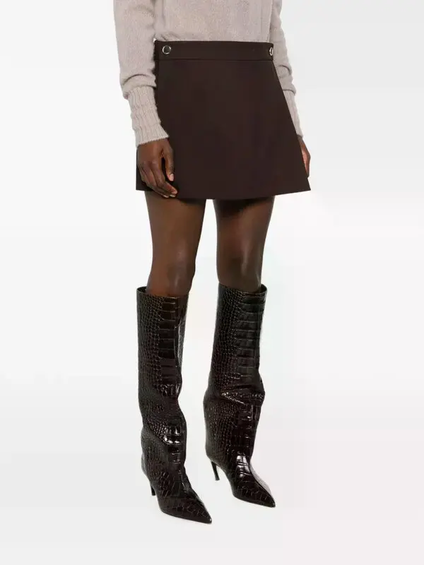 Sportmax Ottuso Tailored Skort - Brown