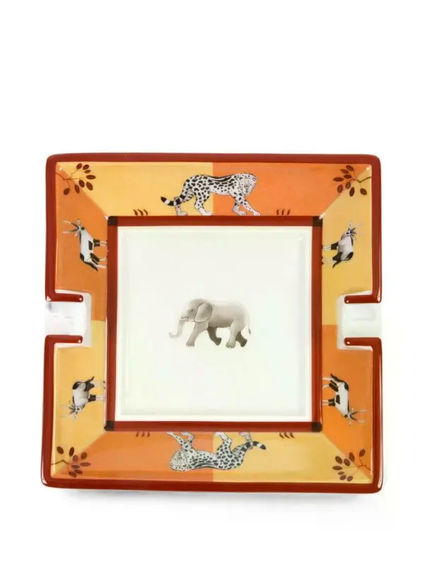 Hermès 2000s African Square Ashtrays