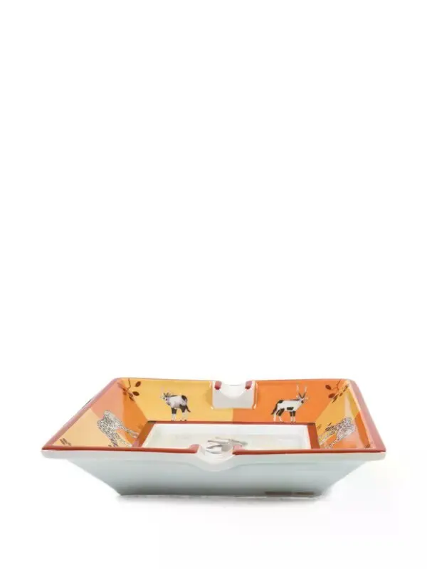 Hermès 2000s African Square Ashtrays