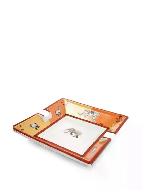 Hermès 2000s African Square Ashtrays