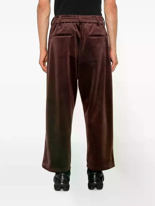 Y3 Velvet Drawstring Track Pants
