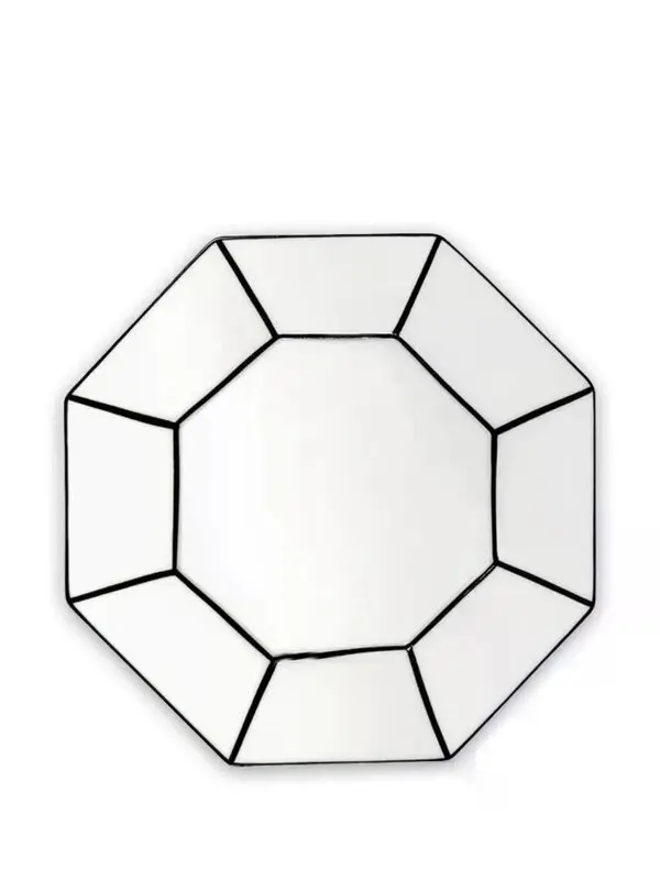 SERAX Geometric Set Of Two Breakfast Plates
