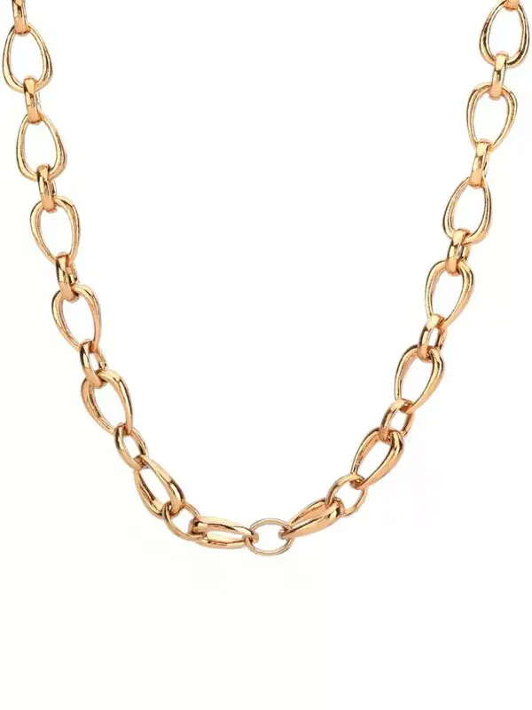 AUREE JEWELLERY Egerton Raindrop-link Necklace - Gold