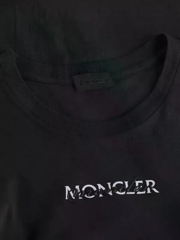 Moncler Logo-embroidered T-shirt