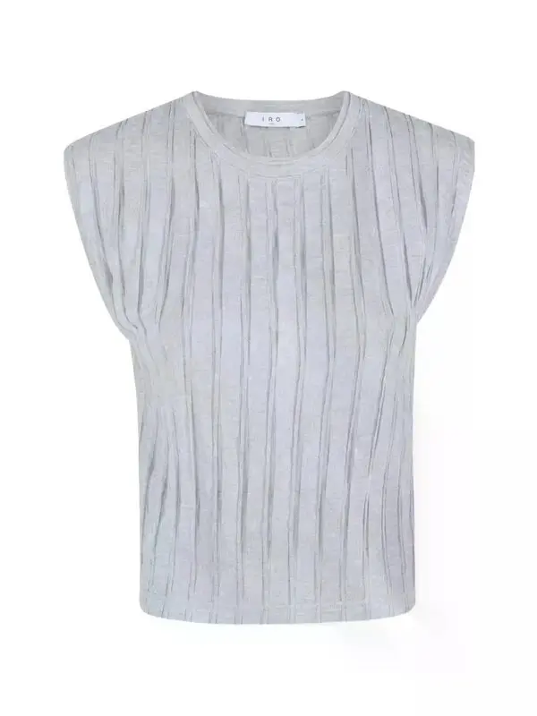 IRO PARIS Uzelie Pleated Top
