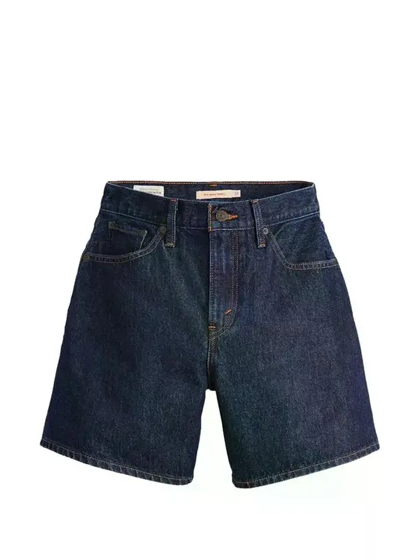 LEVI'S High Waisted Baggy Denim Shorts