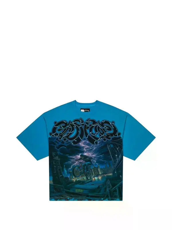 GODSPEED B.m.x Graphic-print T-shirt - Blue
