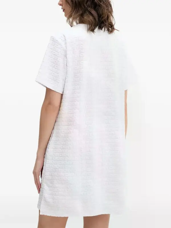 Dkny Logo-embossed Short-sleeve Nightdress
