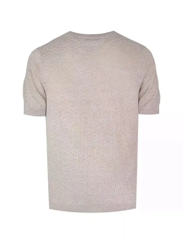 GRAN SASSO Basket-weave T-shirt
