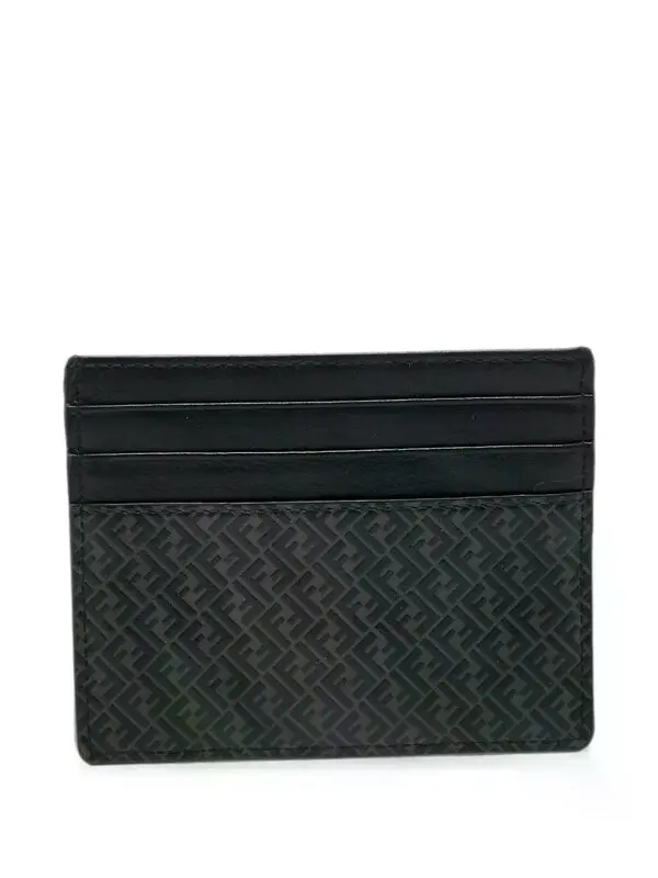 Fendi 2022 Micro Zucca Card Holder