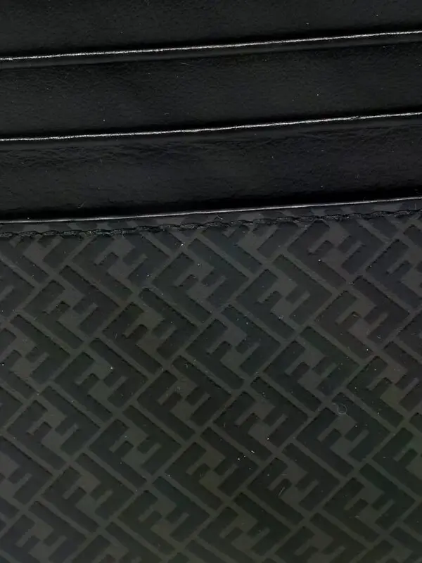 Fendi 2022 Micro Zucca Card Holder