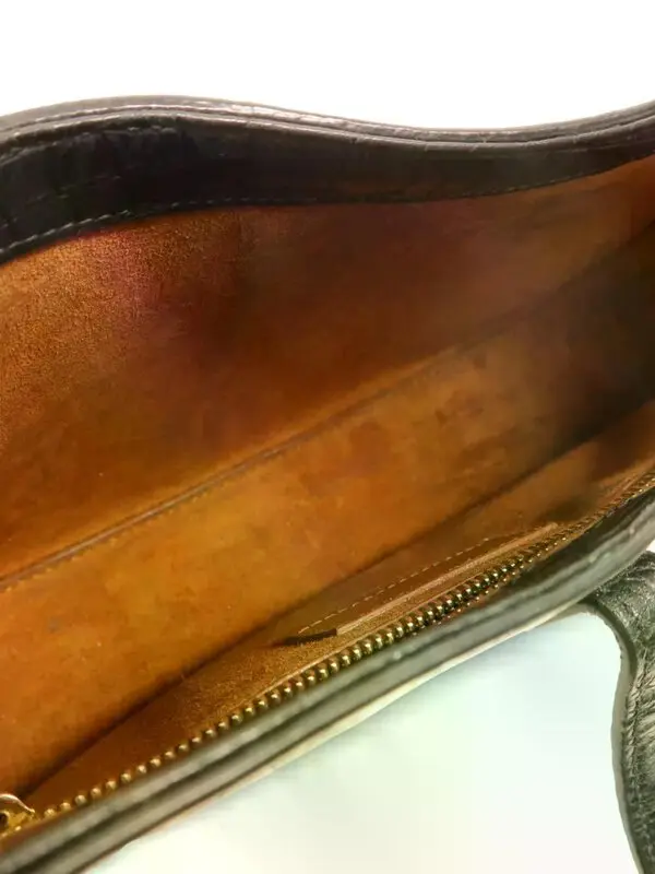 Saint Laurent Le 5 À 7 Croc-effect Shoulder Bag