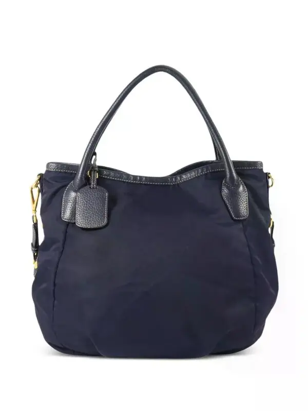 Prada Logo-detail Two-way Tote Bag