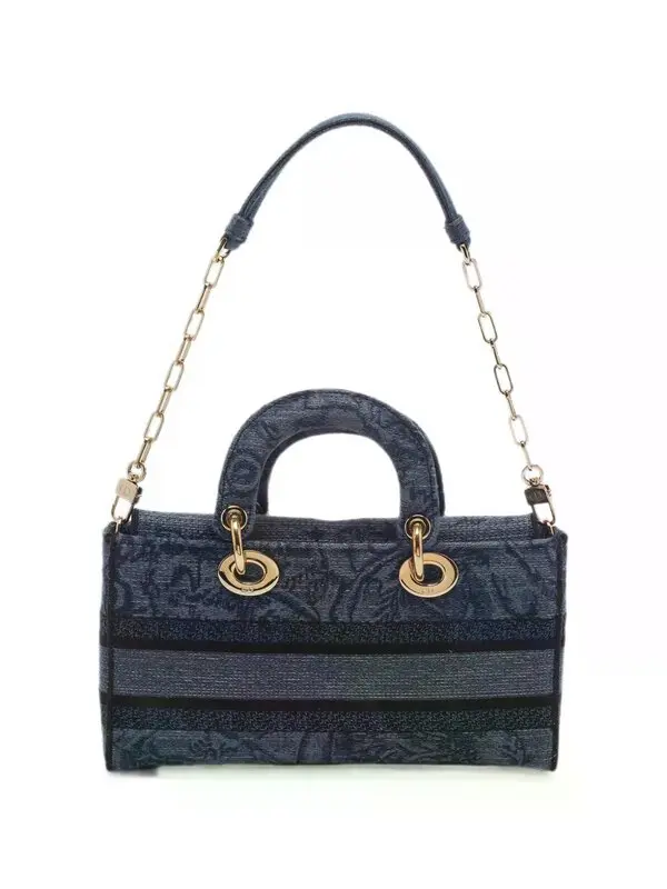 Dior 2023 Medium Lady D-joy Embroidered Tote Bag
