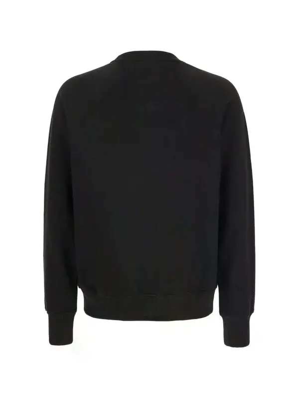 Balmain Logo-embroidered Cotton Sweatshirt