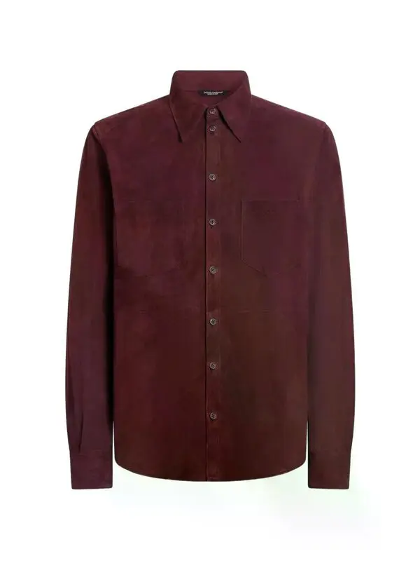 Dolce & Gabbana Martini Suede Shirt