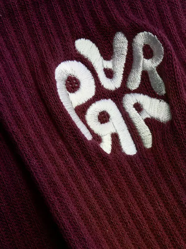PARRA 1976 Logo-embroidered Ribbed Socks