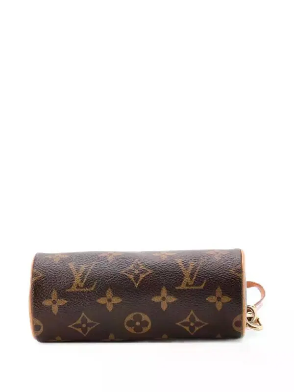 LOUIS VUITTON Monogram Canvas Papillon Pochette Clutch Bag