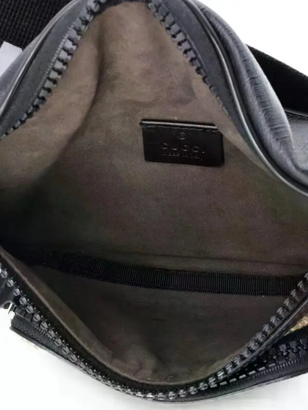 Gucci Eden Waist Bag Gg Coated Canvas Medium Belt Bag