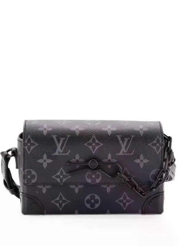 LOUIS VUITTON Steamer Wearable Wallet Monogram Eclipse Canvas Crossbody Bag