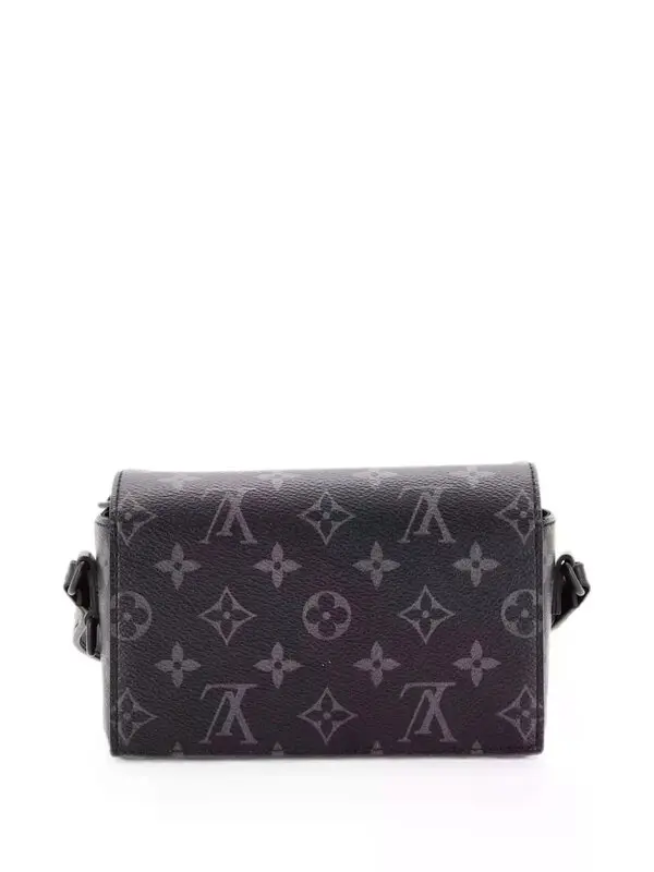 LOUIS VUITTON Steamer Wearable Wallet Monogram Eclipse Canvas Crossbody Bag