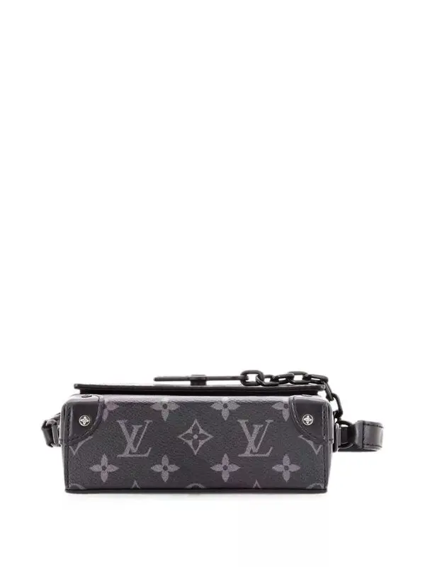 LOUIS VUITTON Steamer Wearable Wallet Monogram Eclipse Canvas Crossbody Bag