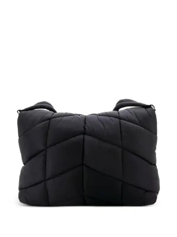 Saint Laurent Loulou Puffer Messenger Bag - Black