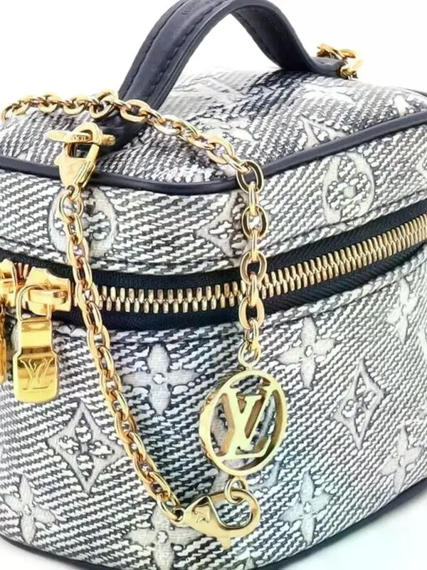 LOUIS VUITTON Vanity Case Monogram Jacquard Canvas Micro Satchel