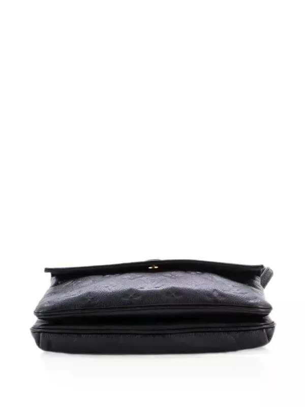 LOUIS VUITTON Twice Handbag Monogram Empreinte Leather Crossbody Bag