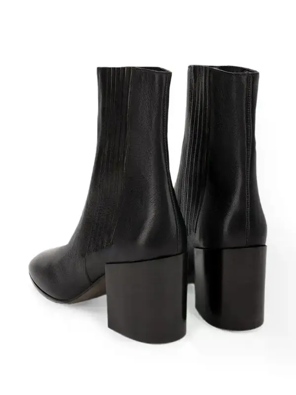Dries Van Noten Heeled Leather Chelsea Boots