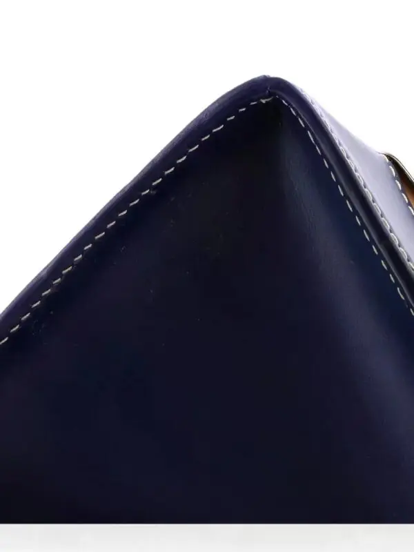 Goyard Saigon Top Handle Bag Coated Canvas With Leather Pm Satchel