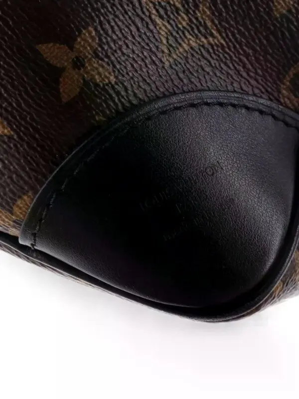LOUIS VUITTON Monogram Canvas Odeon Nm Mm Crossbody Bag - Black