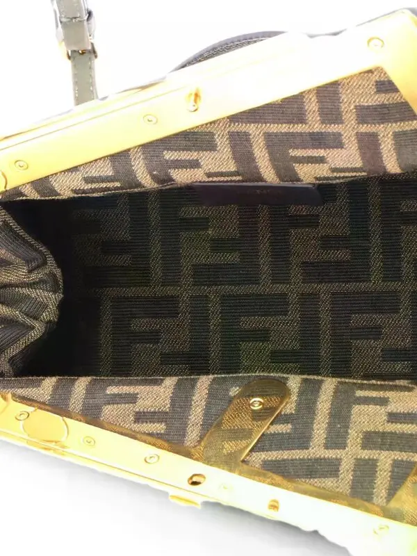 Fendi First Bag Leather Small Clutch Bag