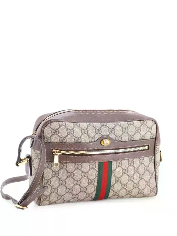 Gucci Ophidia Shoulder Bag Gg Coated Canvas