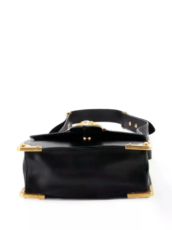 Prada Animalier Cahier Leather Small Crossbody Bag