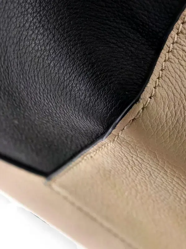 LOUIS VUITTON Lockme Cabas Leather Tote Bag