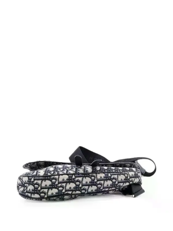 Dior Saddle Oblique Canvas Crossbody Bag
