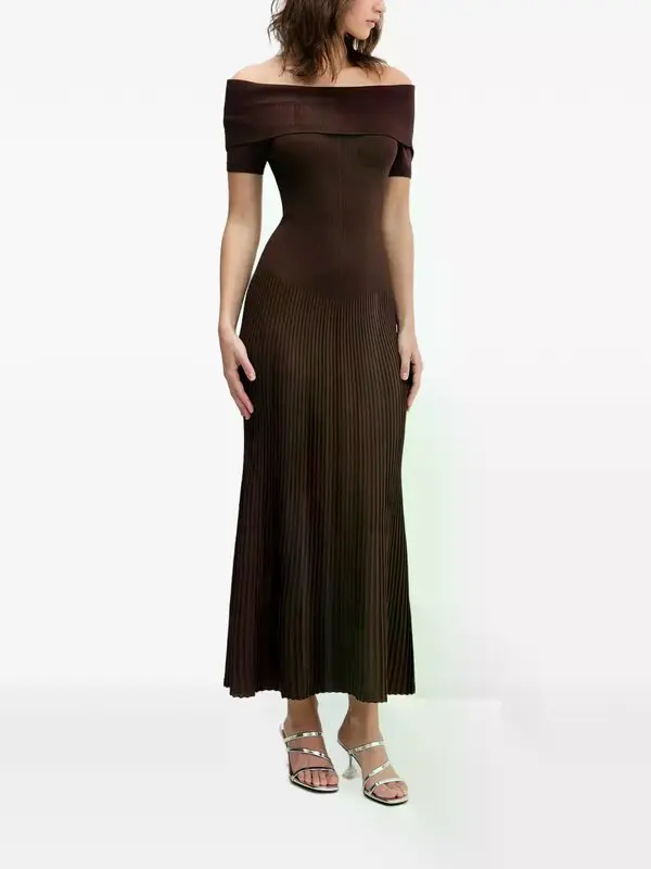 Bardot Off-shoulder Maxi Dress