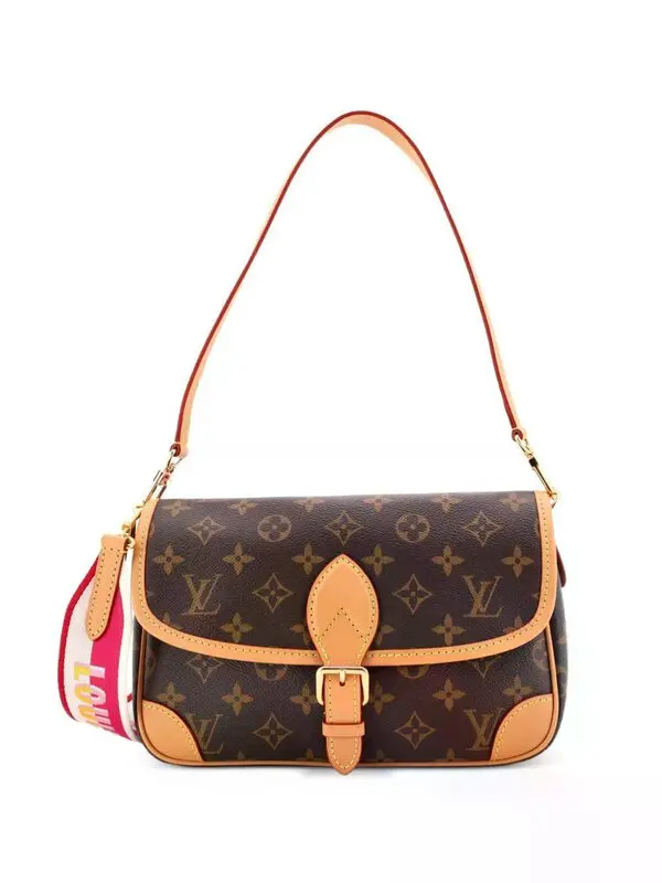 LOUIS VUITTON Diane Nm Monogram Canvas Crossbody Bag - Brown