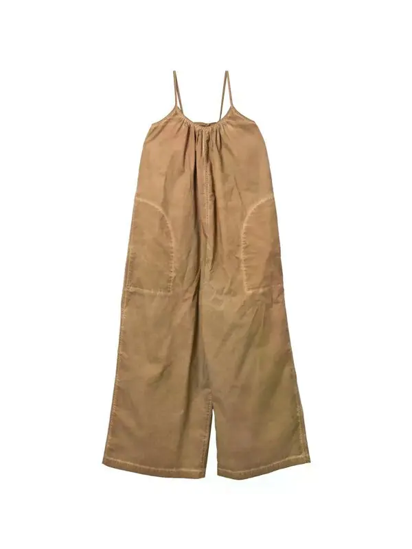 UMA WANG Washed-effect Wide-leg Jumpsuit