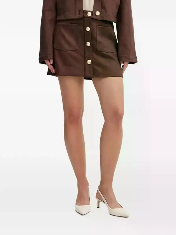 Bardot Patch-pocket Mini Skirt