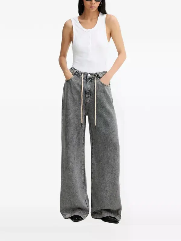 Munthe Buttoned Ribbed Top
