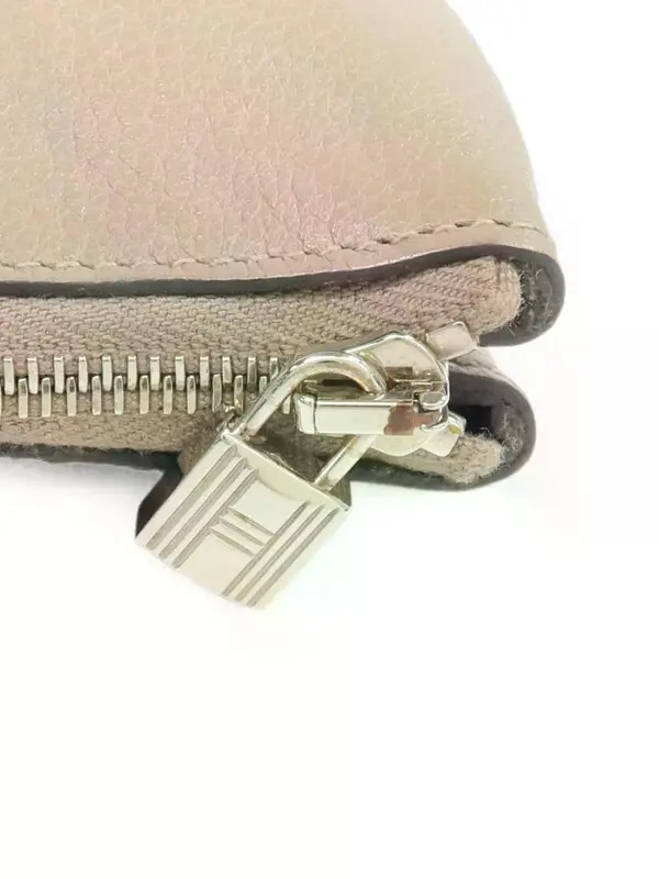 Hermès Atout 20 Evercolor Leather Clutch Bag - Neutrals