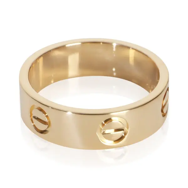 Cartier Yellow Gold Love Ring